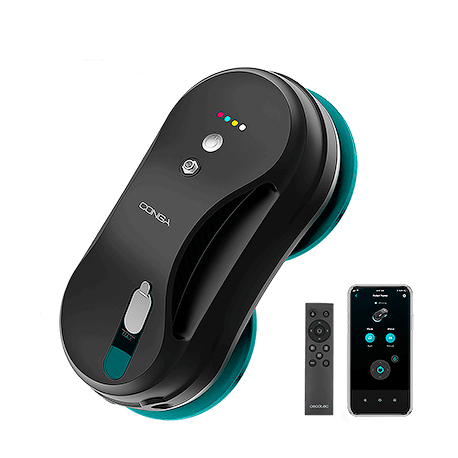 Aspirador limpiacristales Cecotec Windroid 880 SprayWater Connected ...